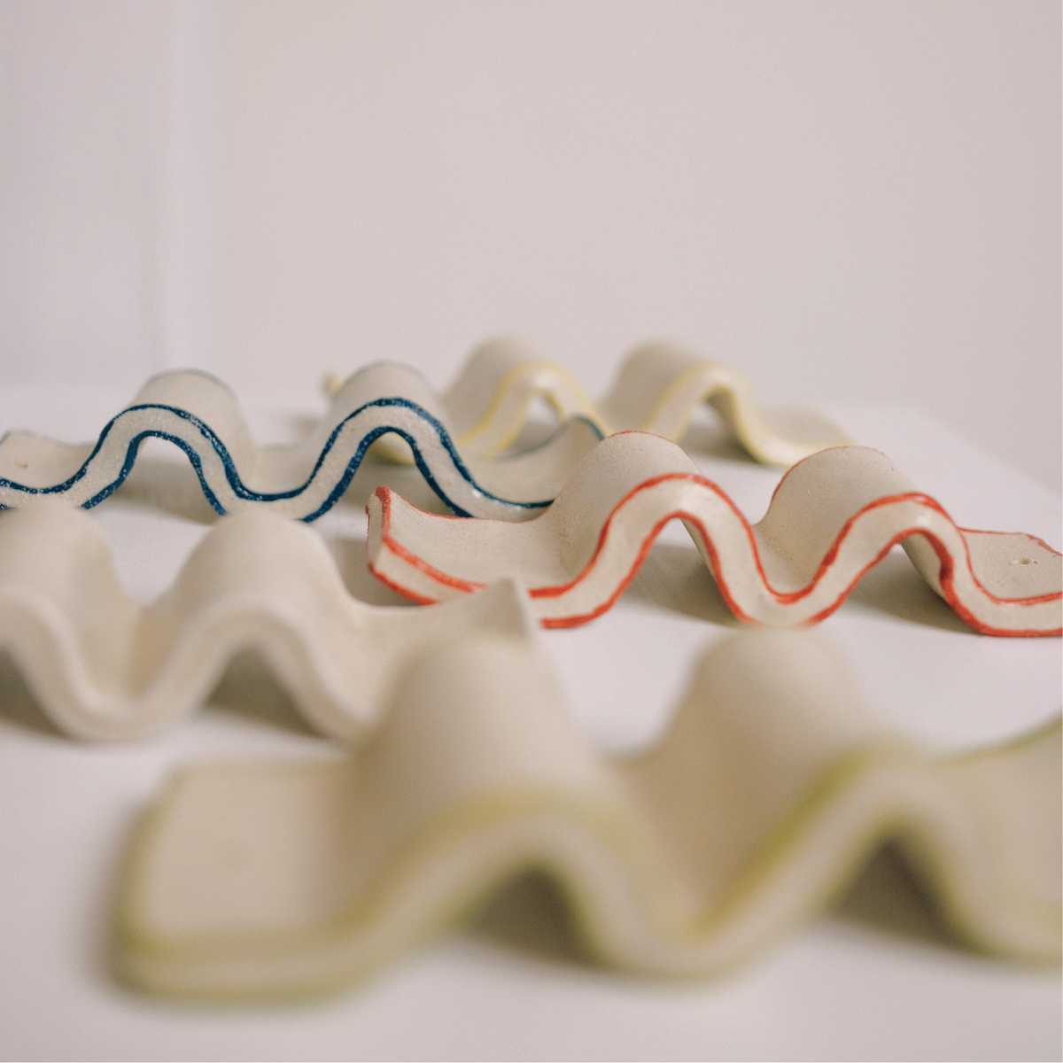 Incense Holder in Red – Messy by Mahlia